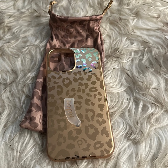 Loopy Case | Cell Phones & Accessories | Gold Leopard Loopy Metallic ...